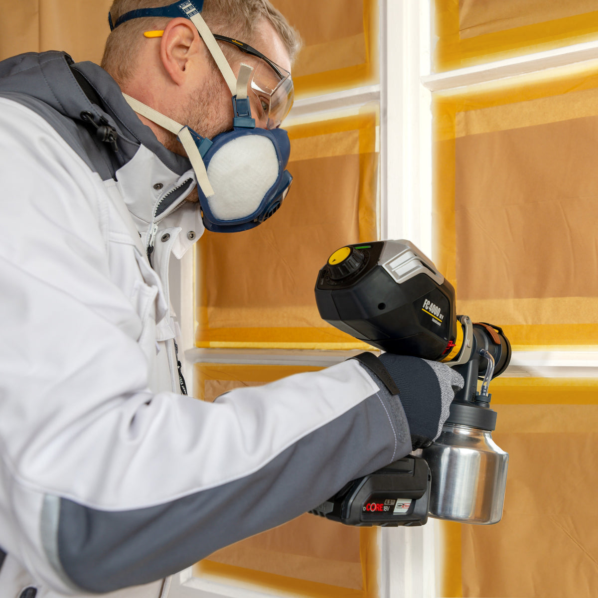 Wagner Finish Control 4000 XVLP Cordless 18V with Finefinish Head Kit – Paintshack Ltd