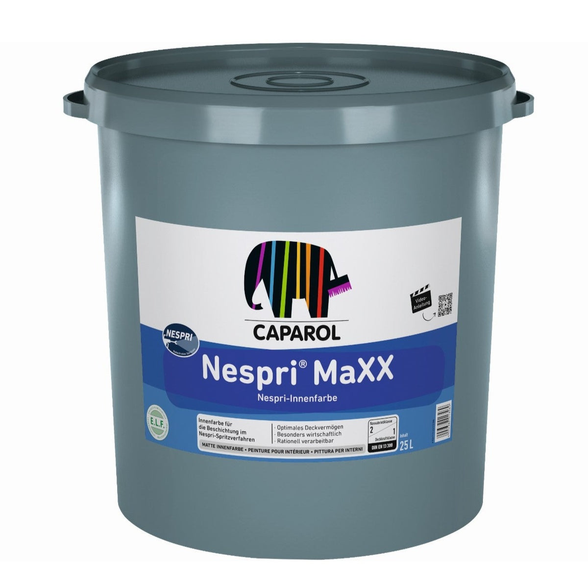 Caparol Nespri MAXX Class 1 Matt Emulsion 12.5lt – Paintshack Ltd
