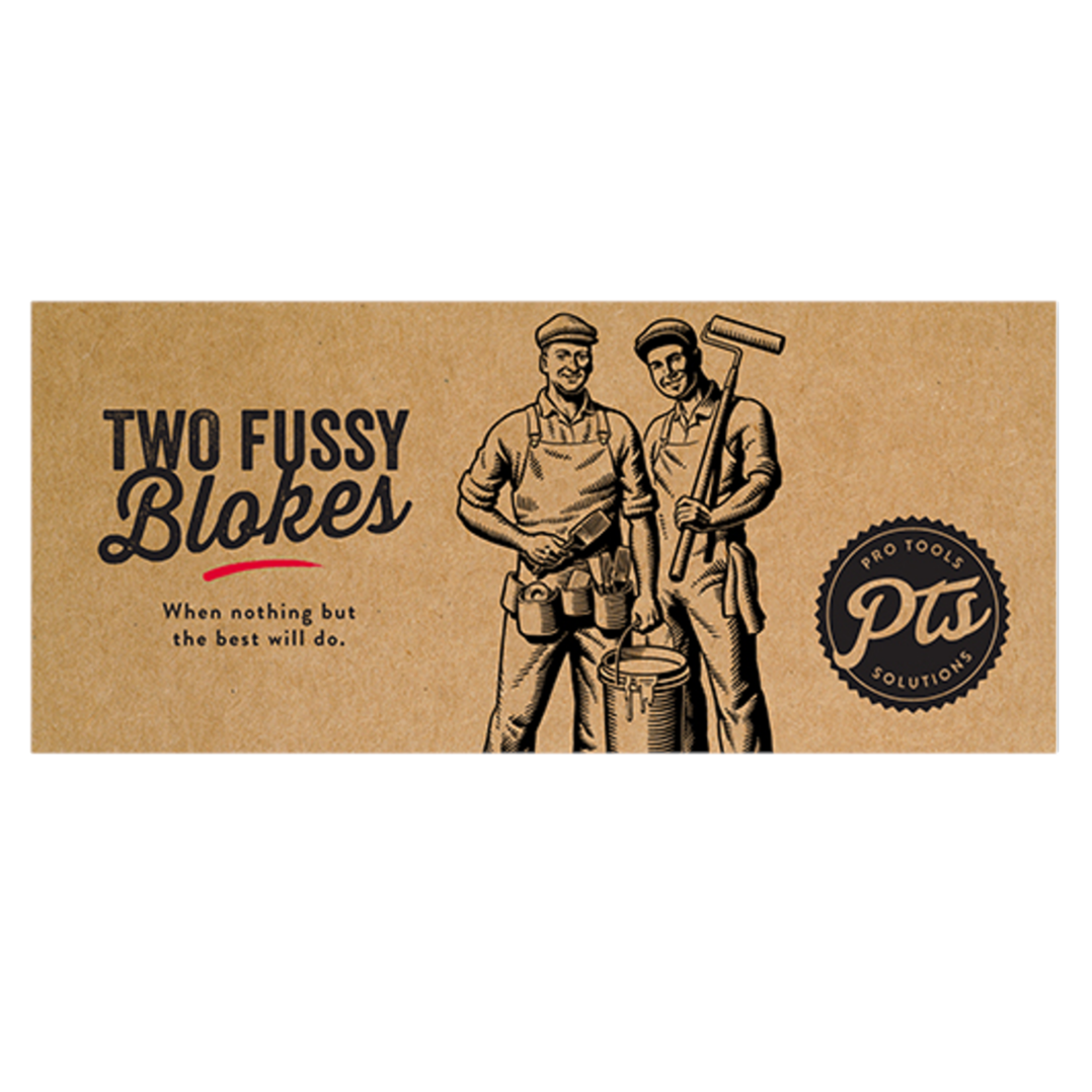 Two Fussy Blokes Magnetic Van Badge 120x53x0.6 mm – Paintshack Ltd