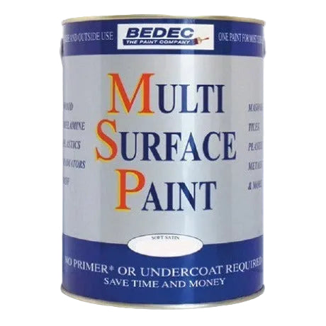 Bedec MSP Soft Matt White 2.5lt – Paintshack Ltd