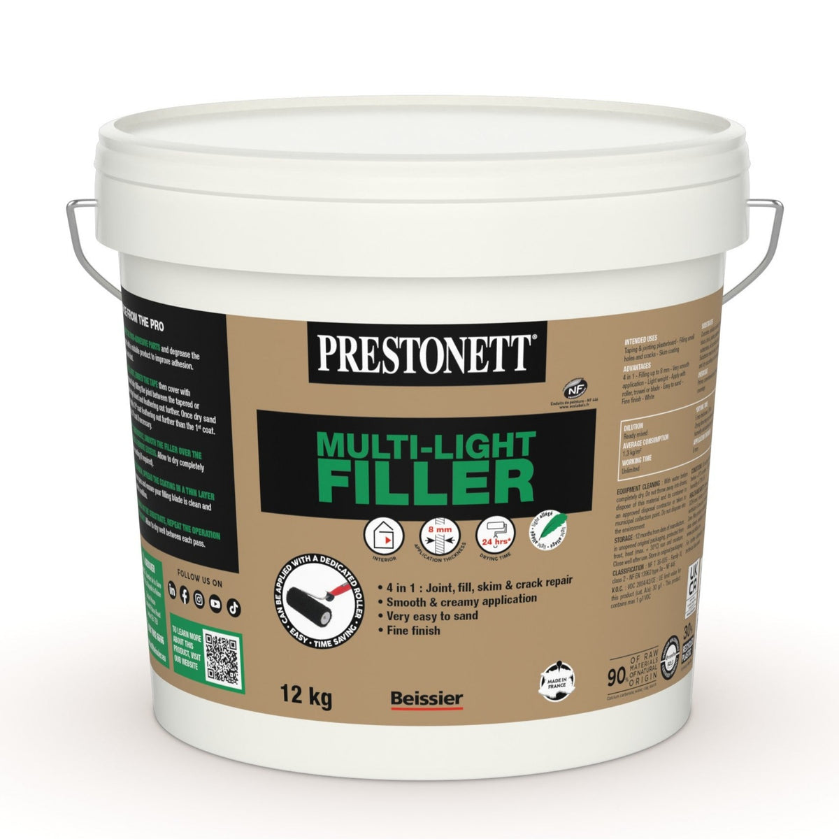 Prestonett Multi-Light Filler/Plaster 4 in 1 – Paintshack Ltd